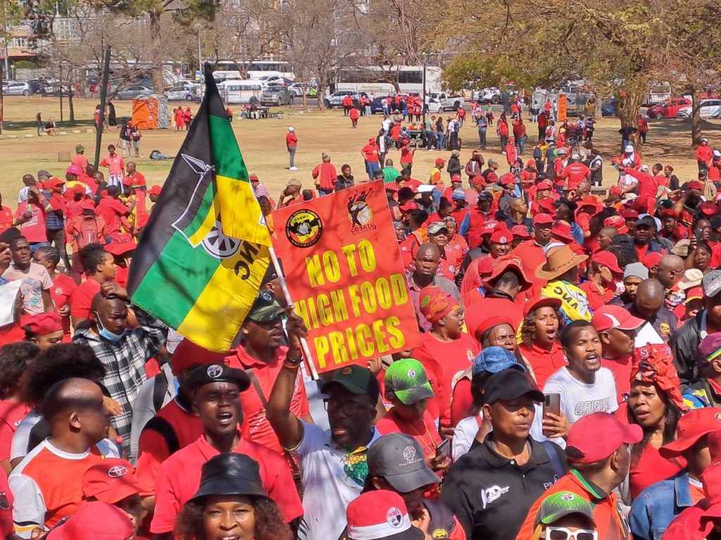 Solidarity with the General Strike of South African Workers(VIDEO-PHOTO)